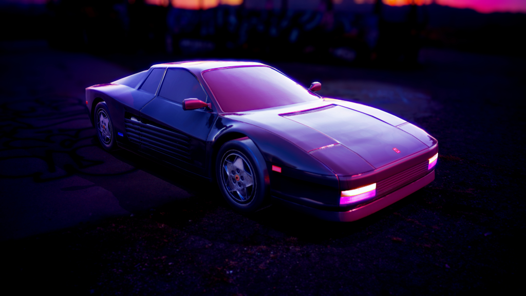 Retrorunner Testarossa – Mega Blaster Systems